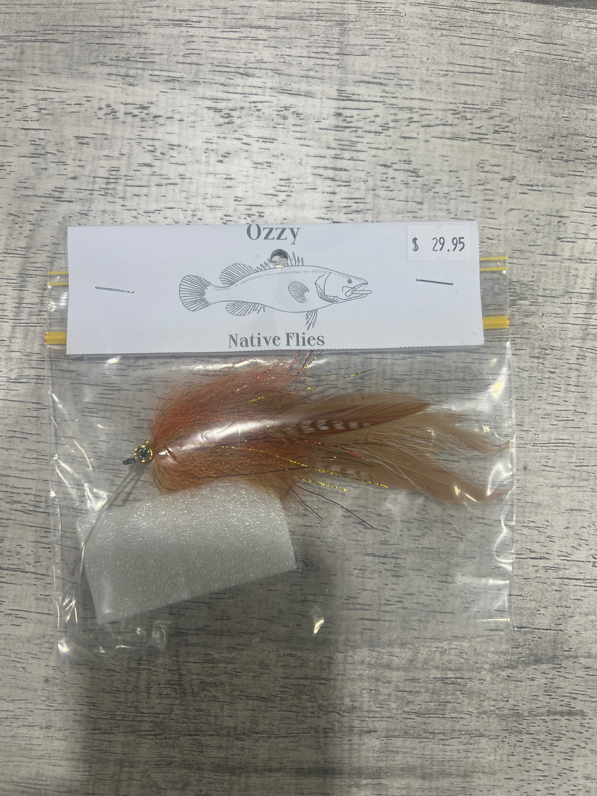 Ozzy Native Flies- Frog Popper Murray Cod Fly — The Flyfisher