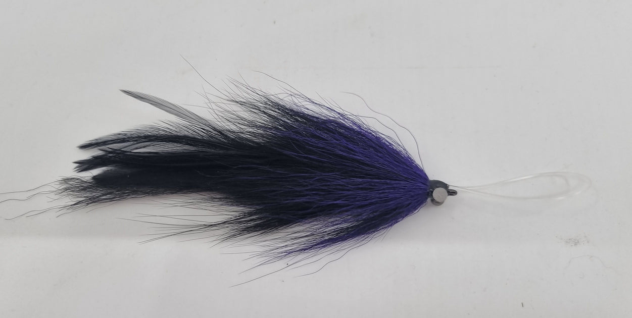 RTF Sinking Cod - Purple/Black #6/0 — The Flyfisher
