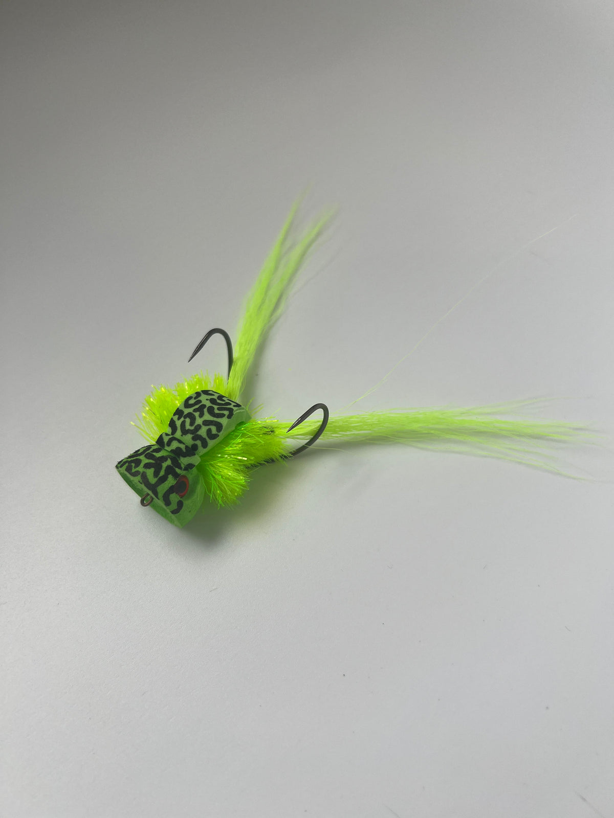 Ozzy Native Flies Grappling Frog Green — The Flyfisher