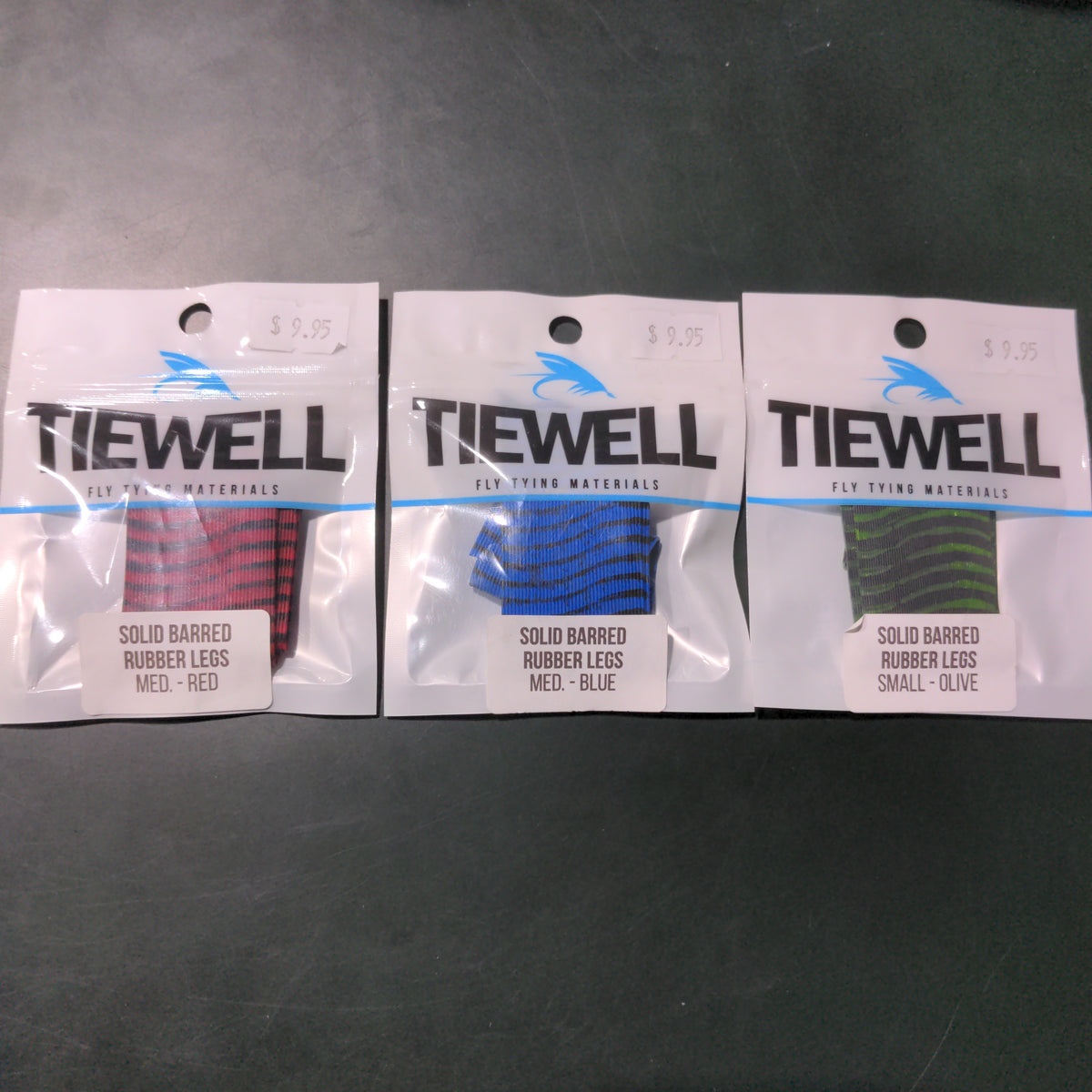 Solid Barred Rubber Legs — The Flyfisher