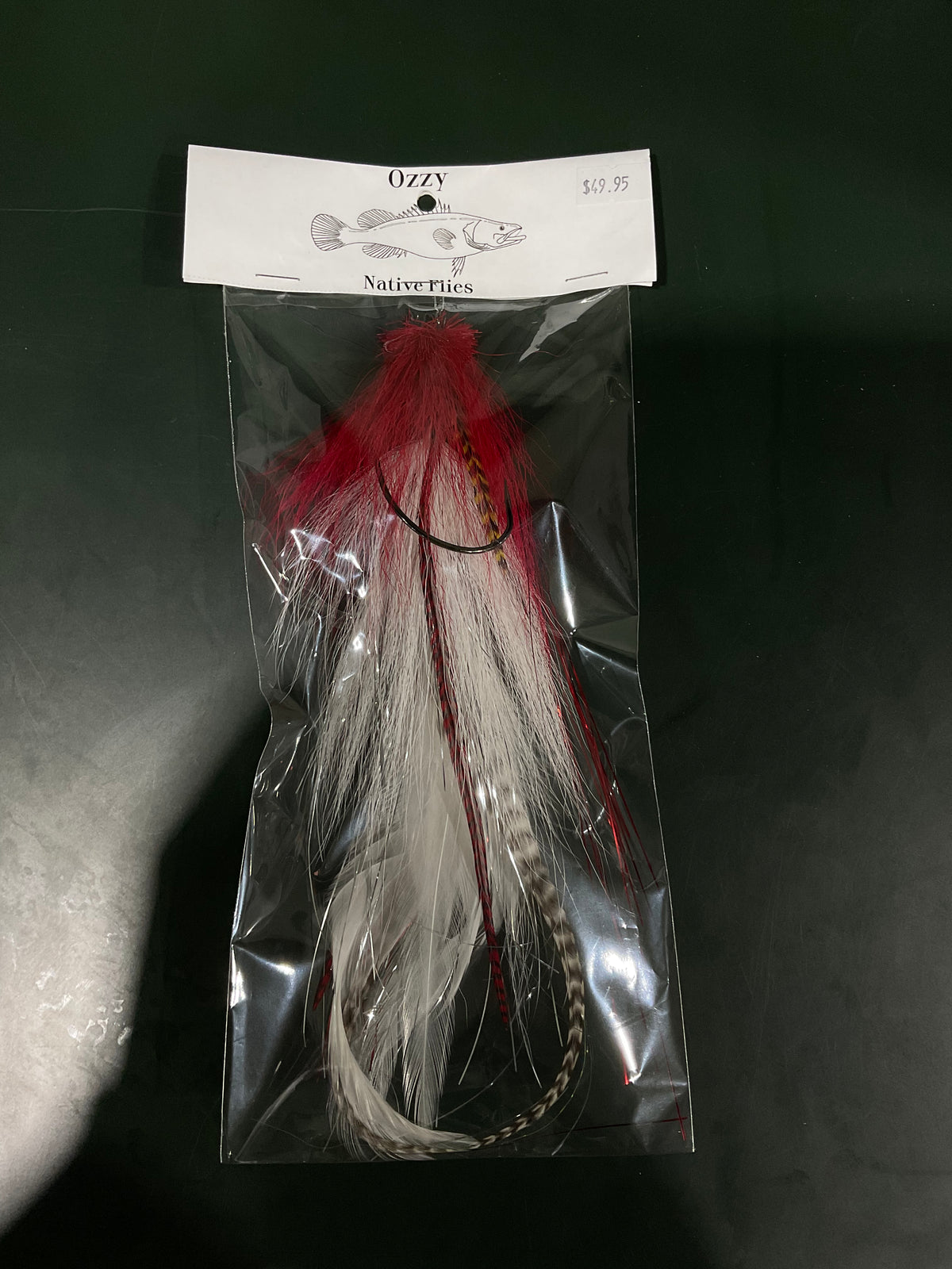 Ozzy Native Flies- Frog Popper Murray Cod Fly