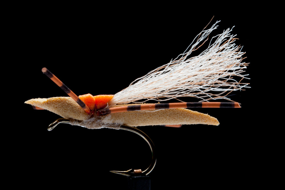 Wee Creek Hopper Tan Australia - foam hopper pattern — The Flyfisher